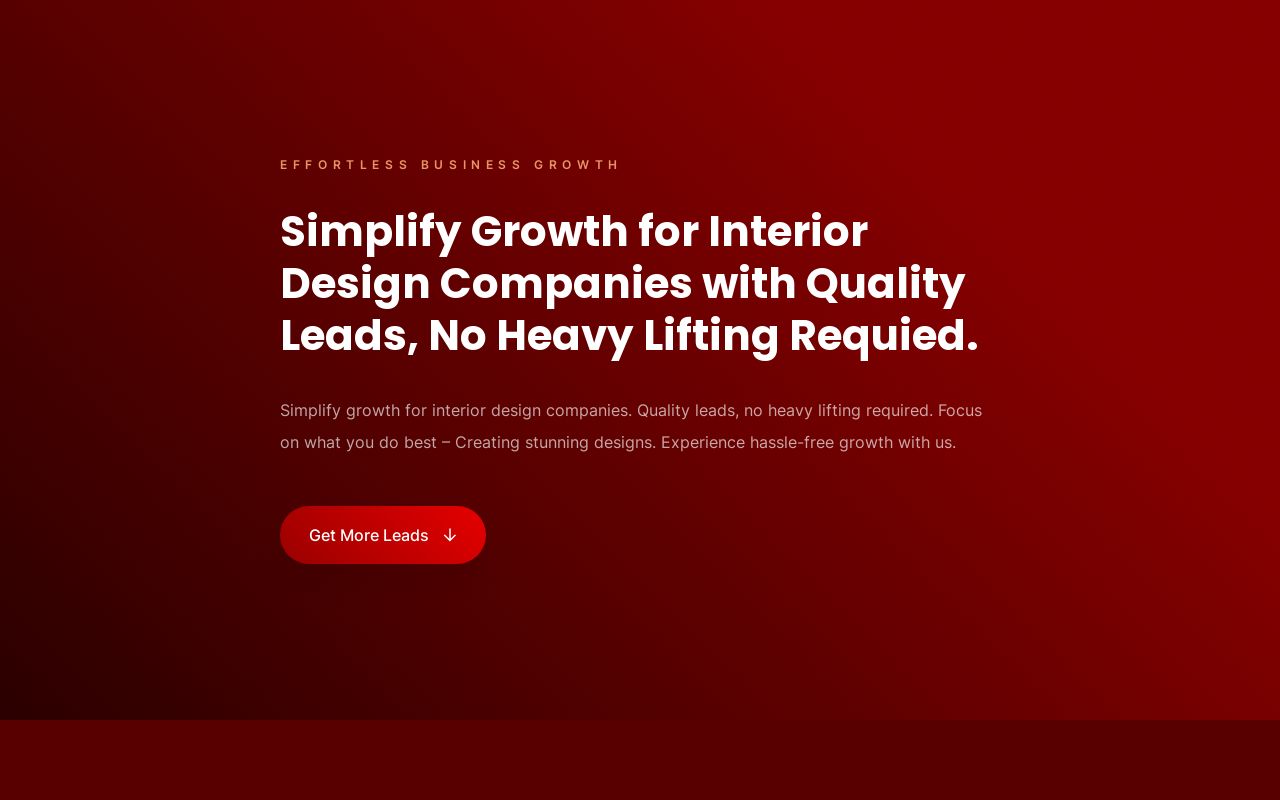 Social Media Marketing for Interior Designers | Quality Leads | Omni Reach Agency
